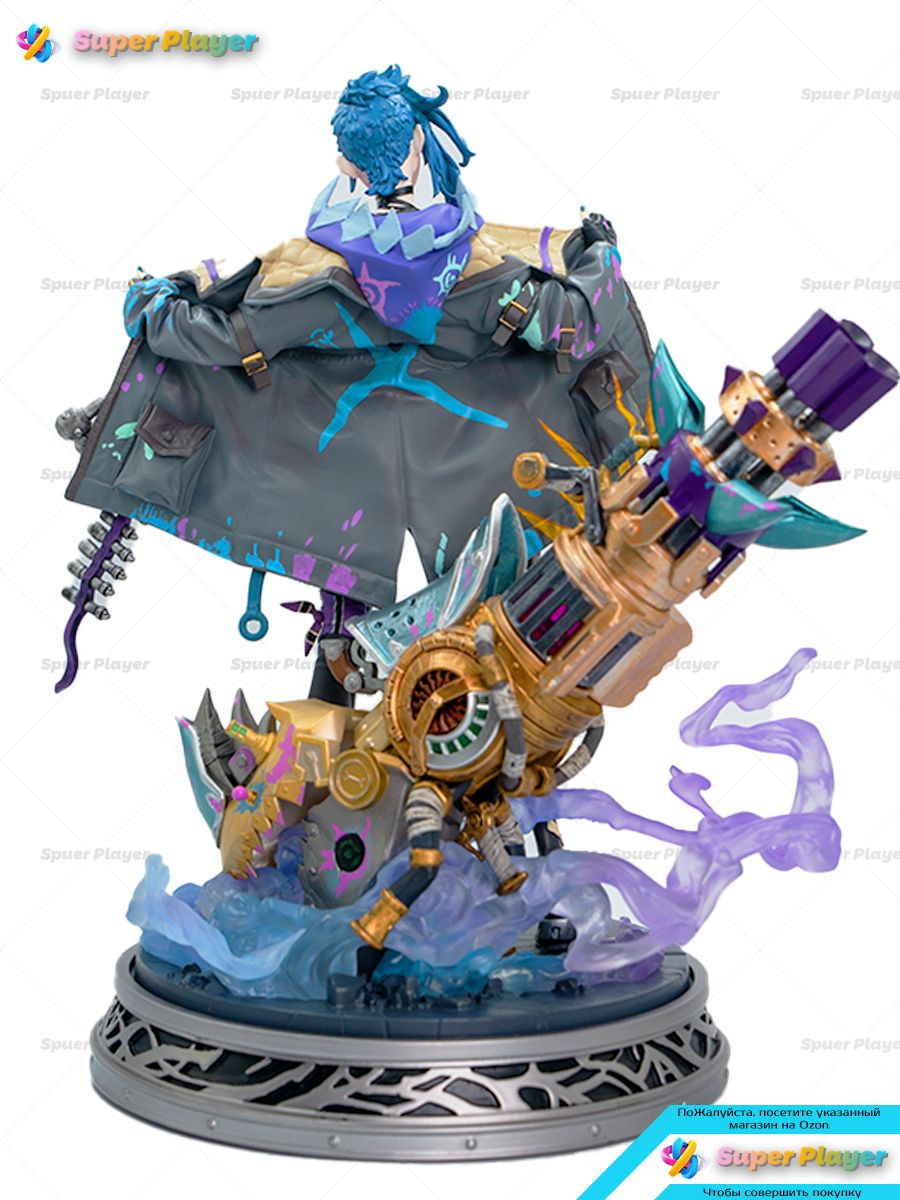 Фигурка Лига Легенд,ДЖИНКС ИЗ АРКЕЙН статуи / League of Legends ARCANE ...