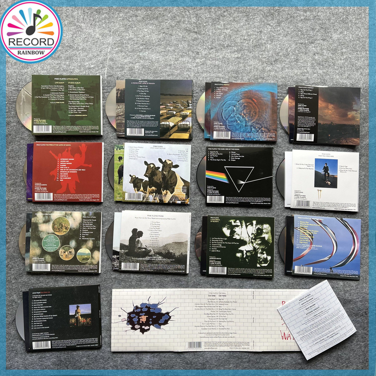 CD Pink Floyd Discovery 16-CDs The Complete Studio Recordings ...