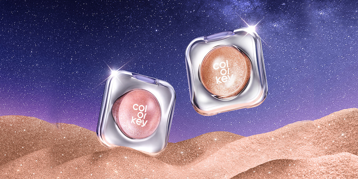 Тени для век COLORKEY star trails diamond light eyeshadow компактные ...