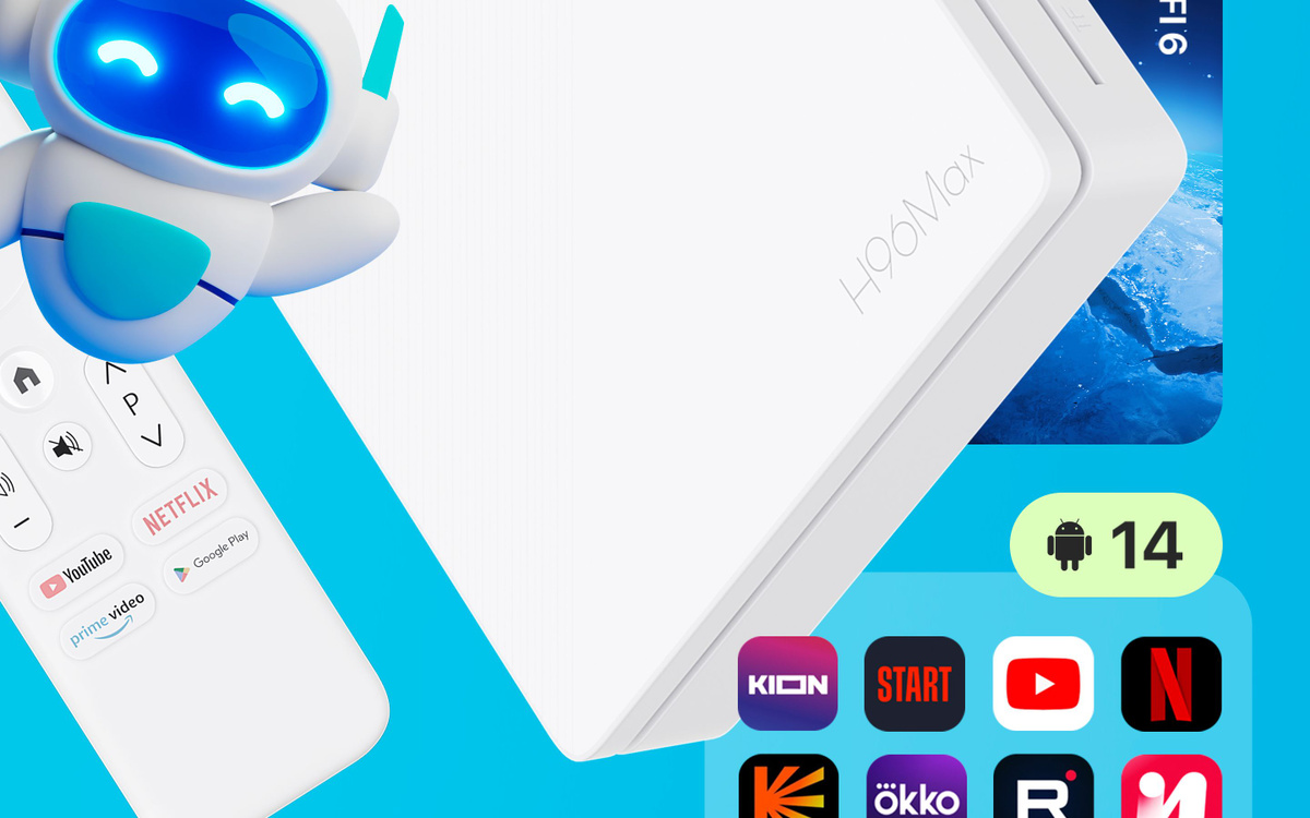 Медиаплеер EVD TV-BOX TV-STV1-15, USB, HDMI, 3.5 мм, AV, белый, Android купить c доставкой на ...