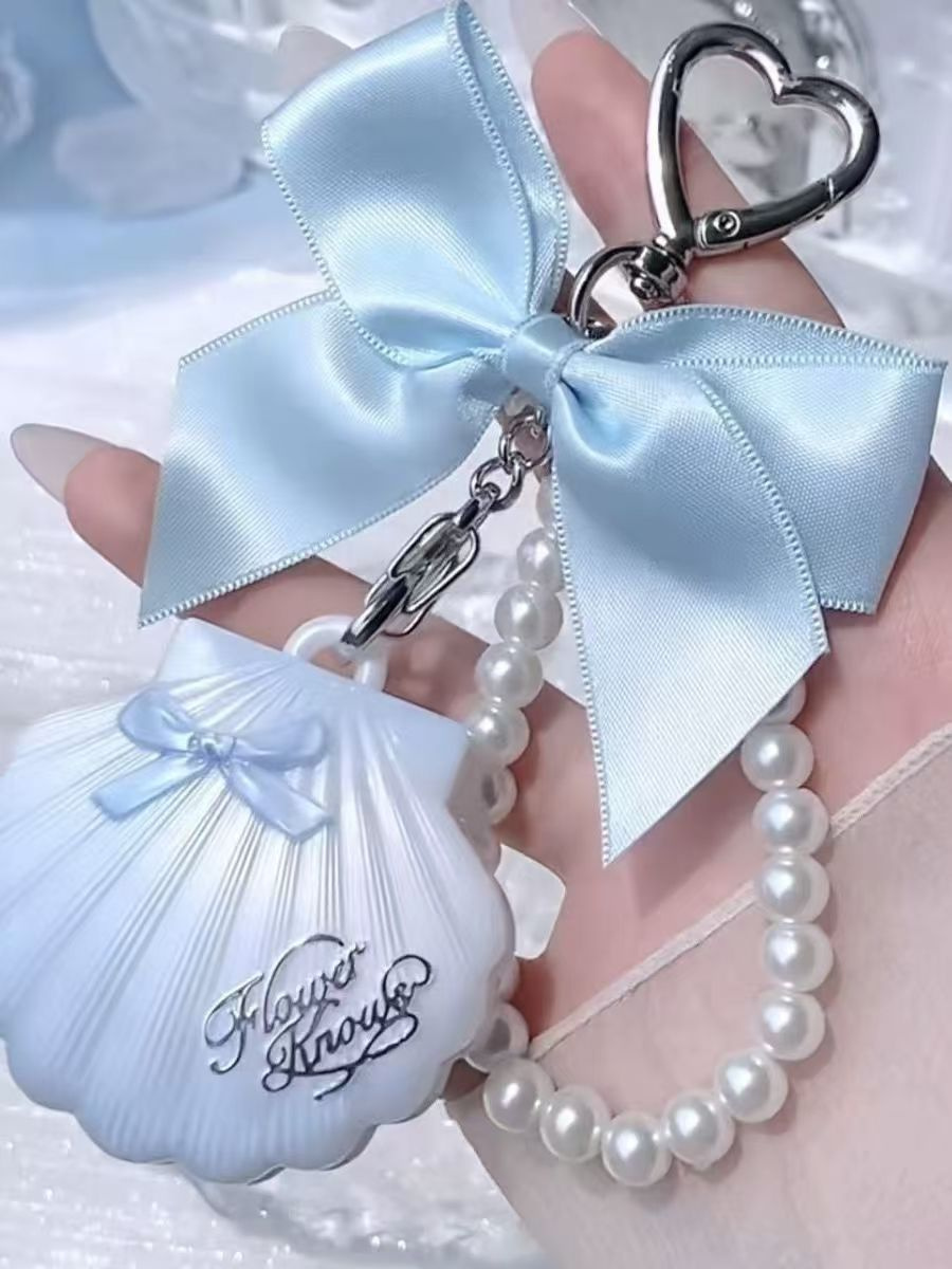 Flower Knows Shell Pearl Хайлайтер Blue Tears - жемчужное сияние с ...