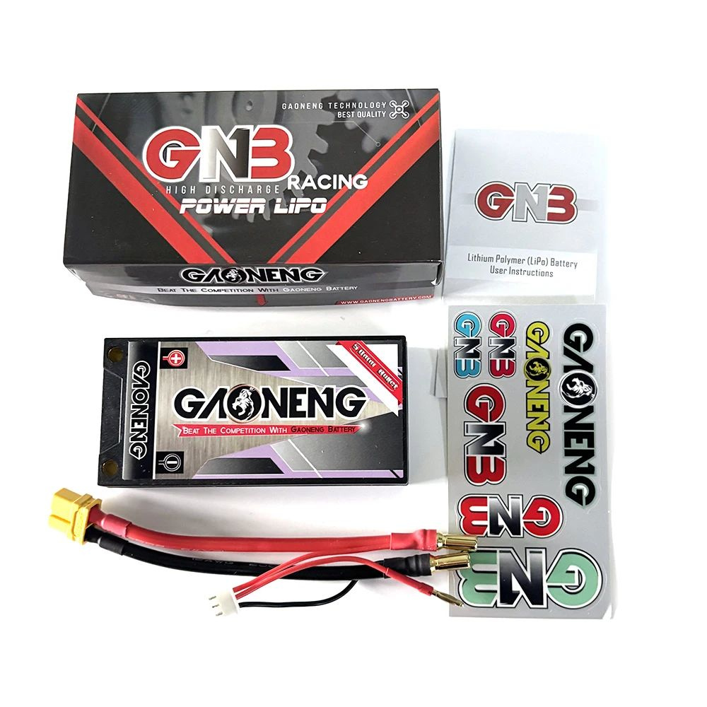 GNB 2s 7.6V 4000mAh 130C HV Аккумуляторы для игрушек купить на OZON по ...