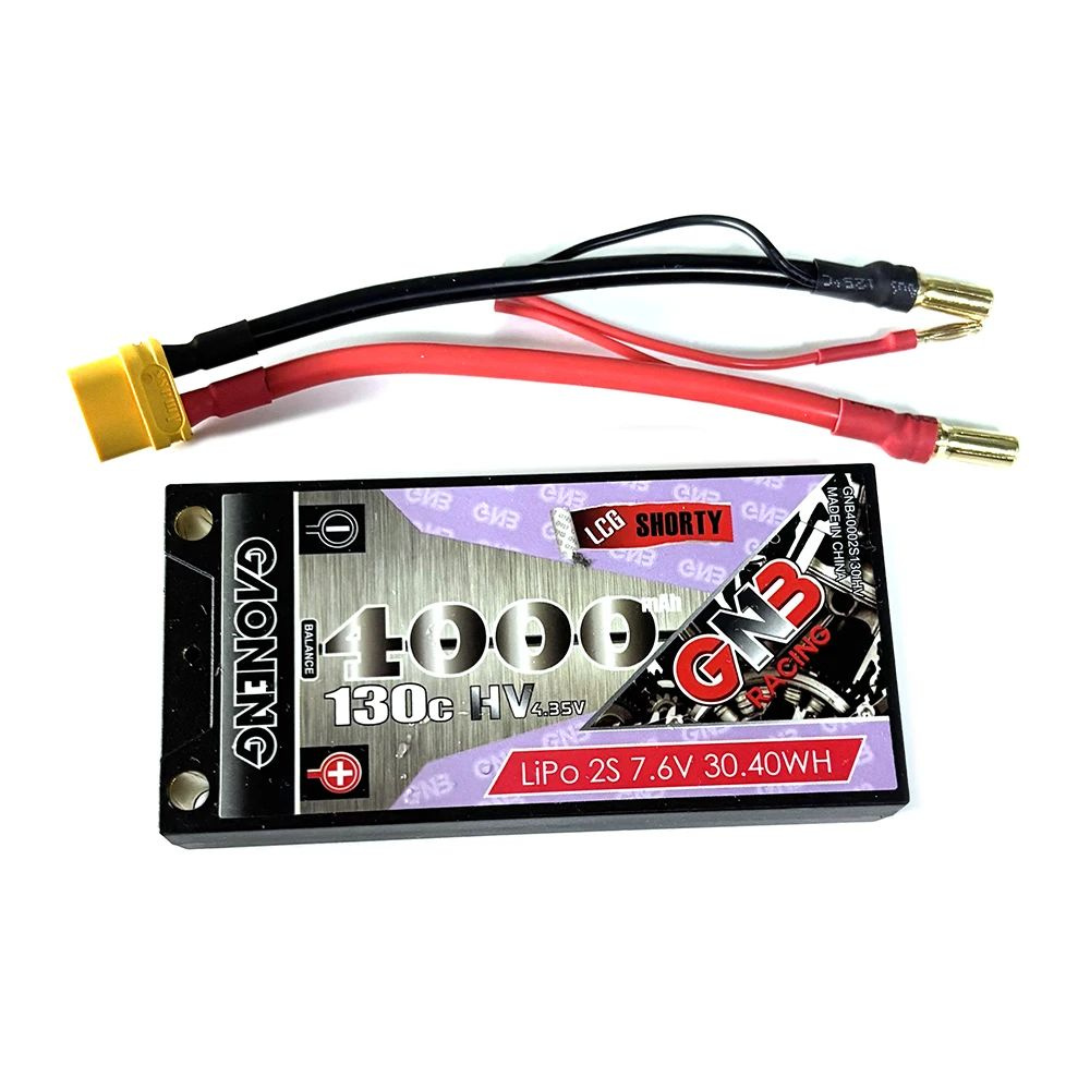 GNB 2s 7.6V 4000mAh 130C HV Аккумуляторы для игрушек купить на OZON по ...