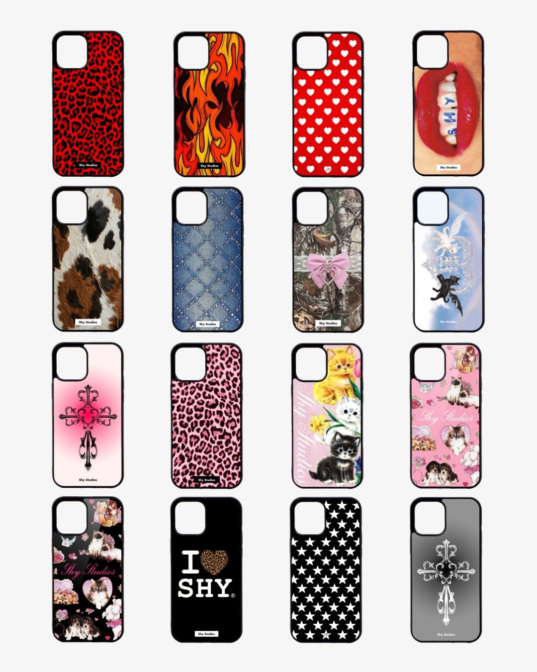 Чехол на iPhone 16 Pro Max от Shy Studios - Valentine Pussies купить на ...