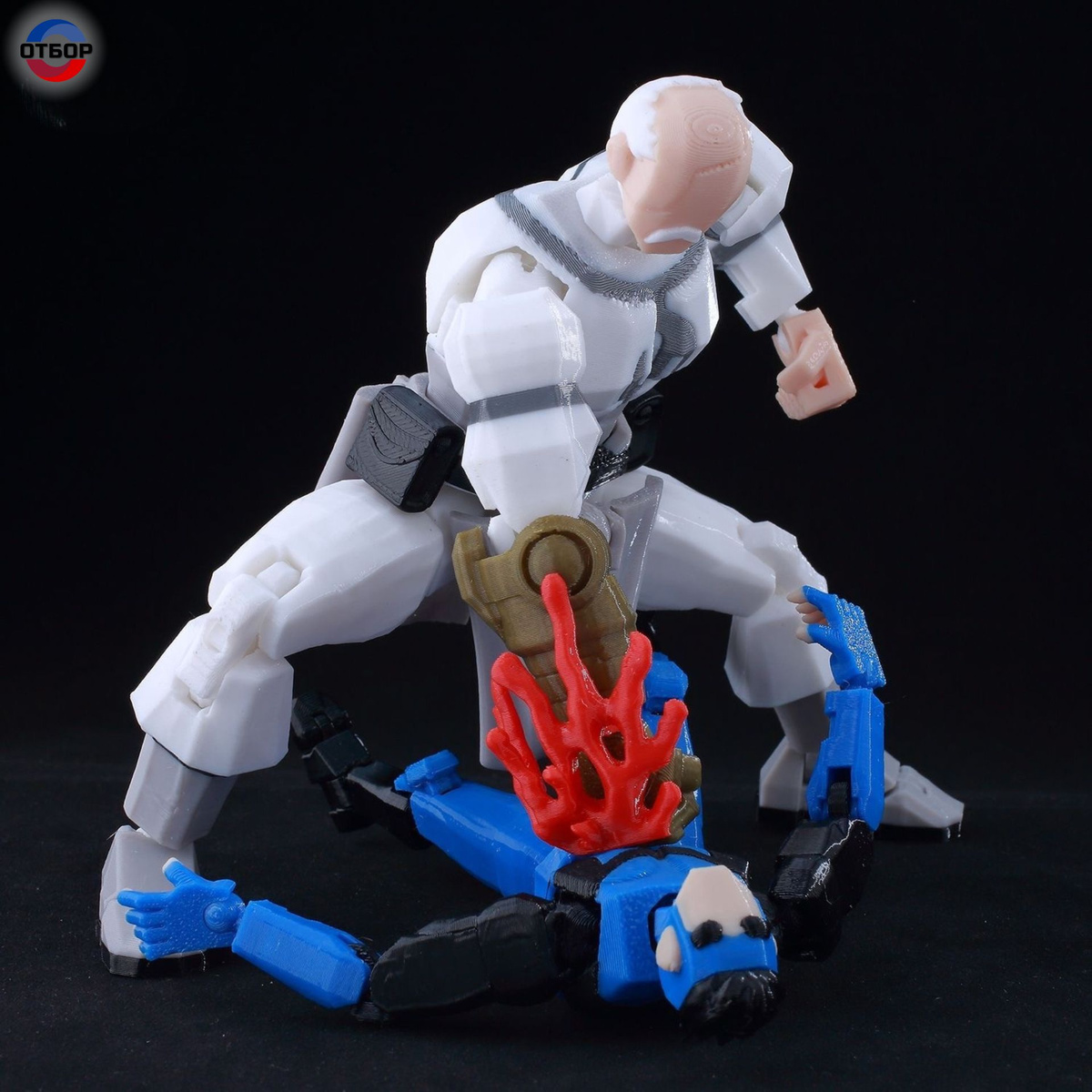 Фигурка Конквест из Неуязвимого ( Invincible- Conquest ), 3D-печатная ...