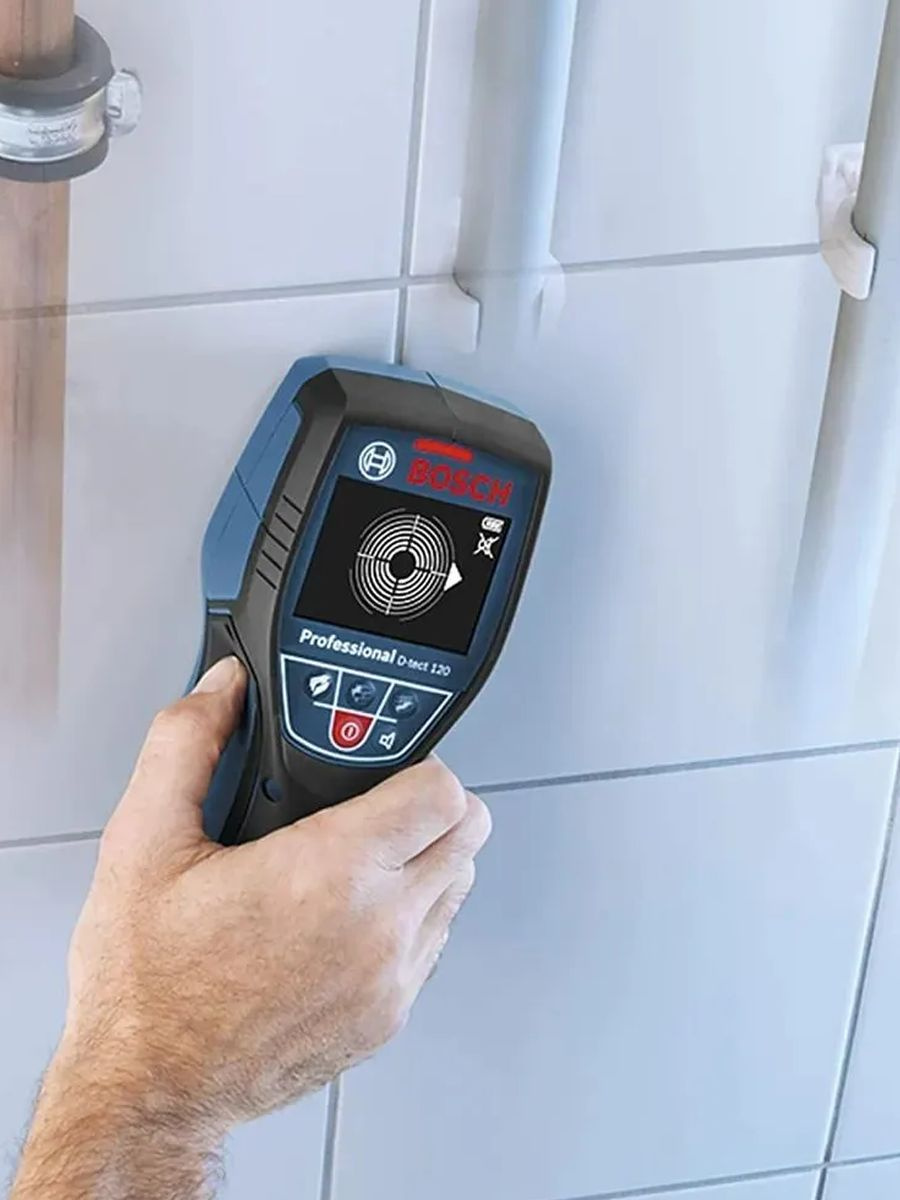 Детектор Скрытой Проводки, BOSCH ,D-TECT 120 купить на OZON по низкой ...