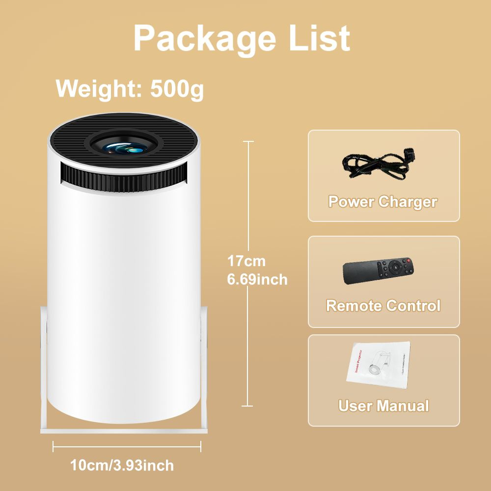 WEMI Проектор для фильмов projector, 1LCD, белый купить на OZON по ...