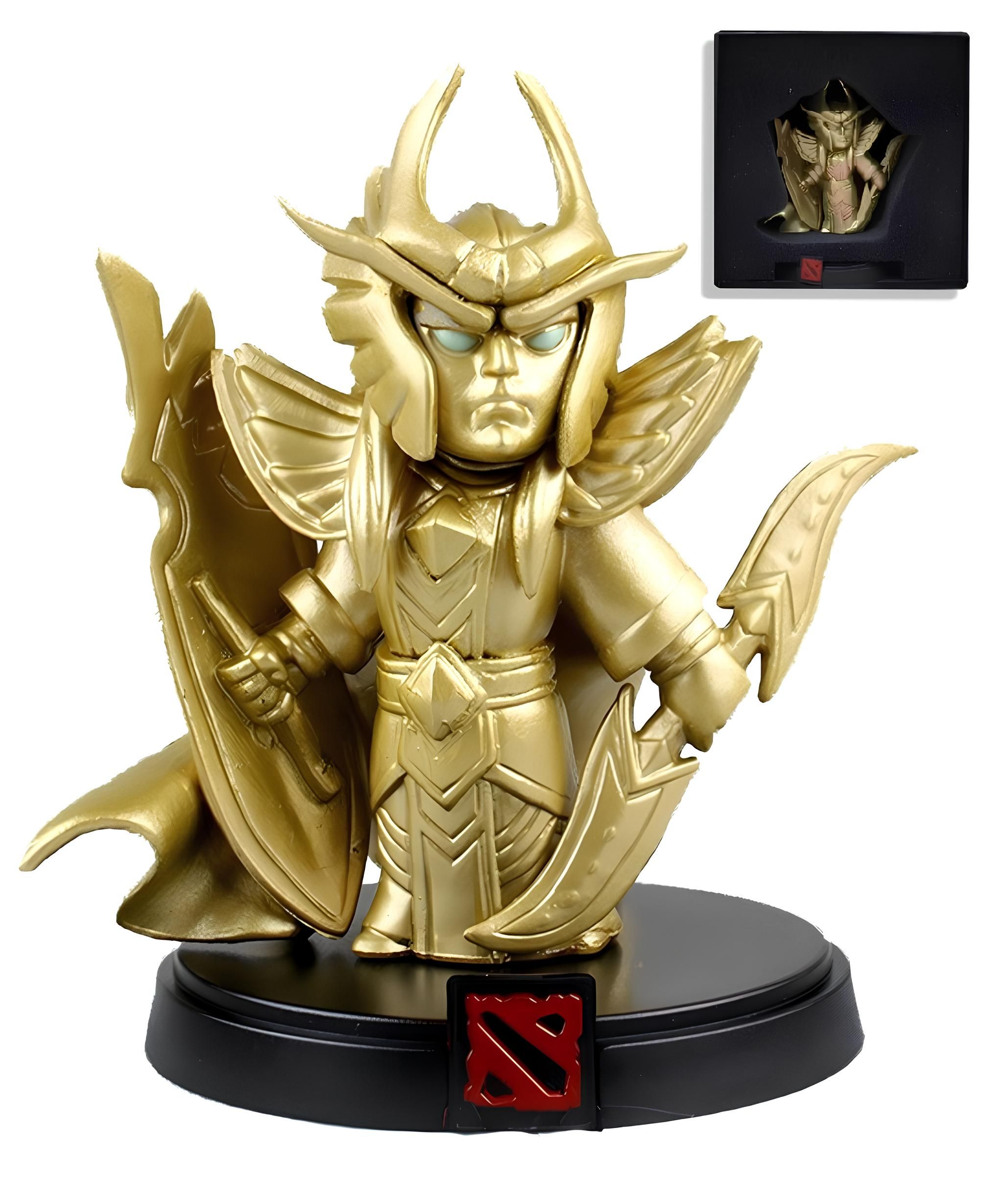 Фигурка DOTA 2 Сайленсер золотой / Дота 2: Silencer Gold (8см) купить ...