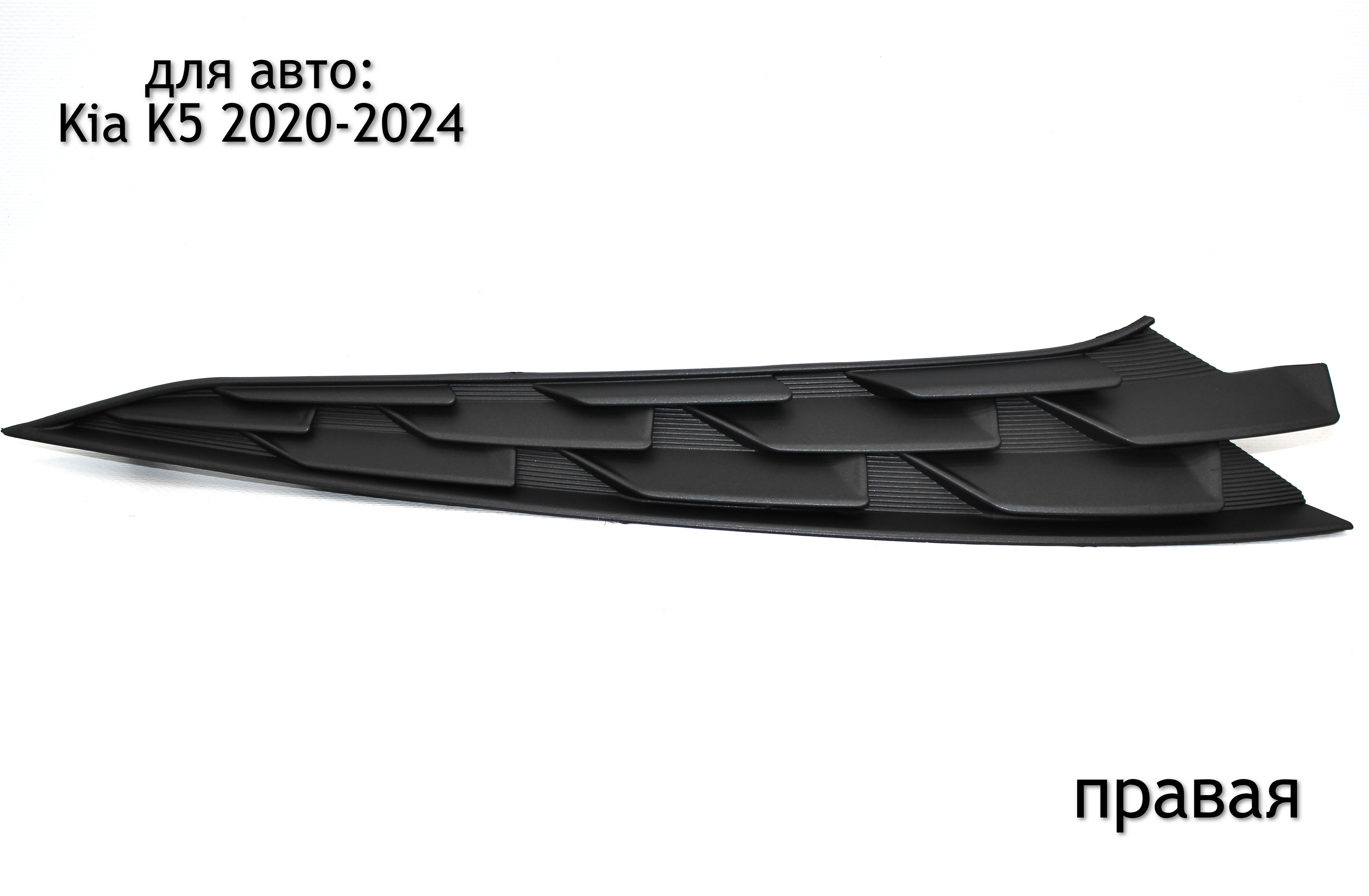 Решетка радиатора под фару правая для Kia K5 2020-2024 купить на OZON ...