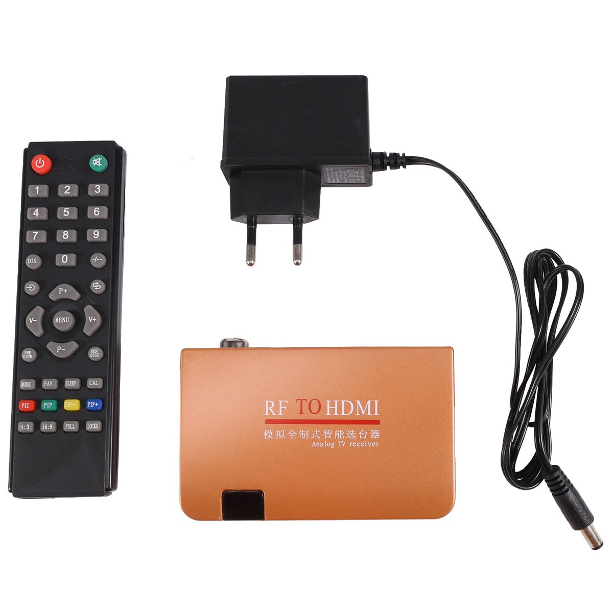 К преобразователю Адаптер Аналоговый приемник TV Box Цифровой пульт ...