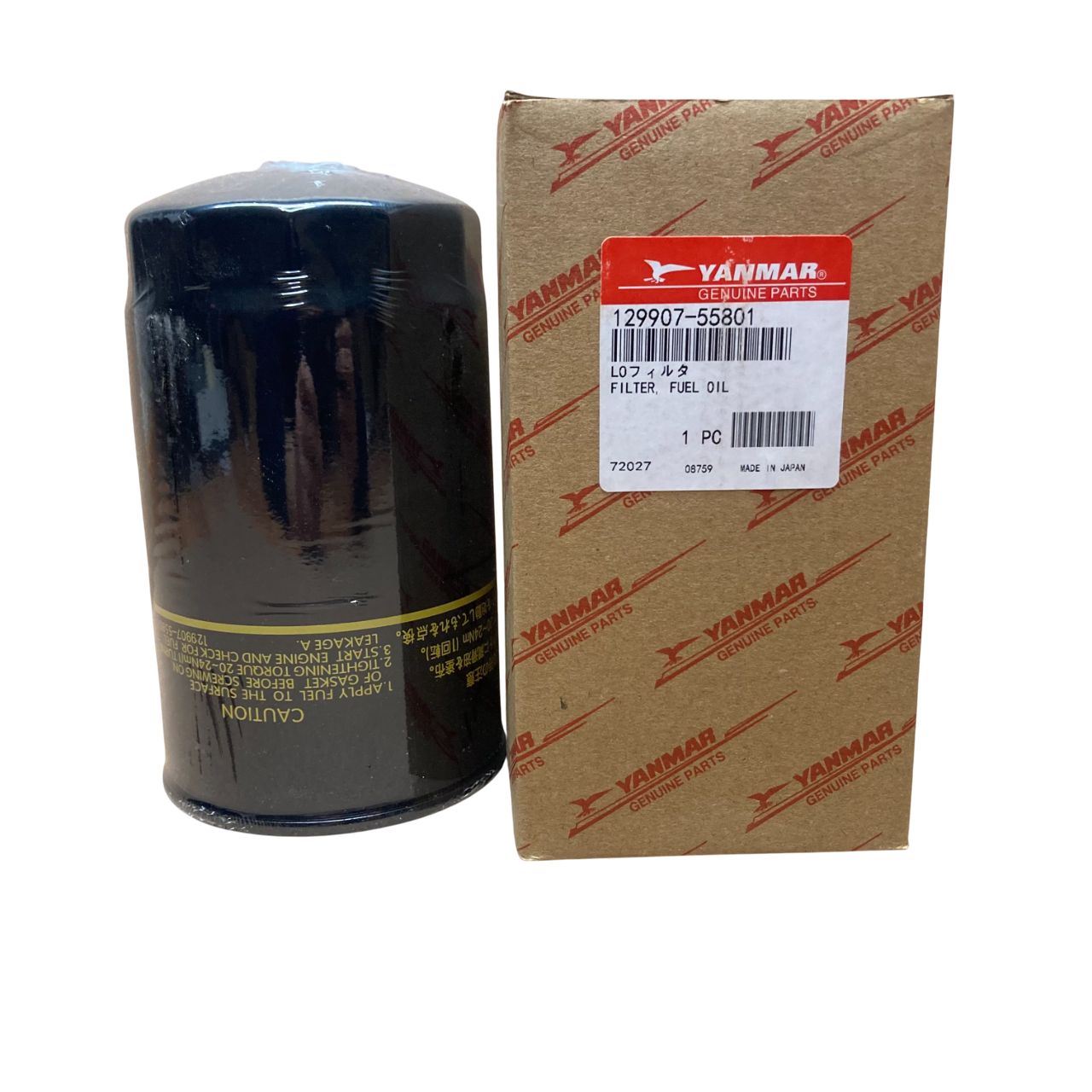 Yanmar Фильтр топливный арт. 129907-55801, 1 шт. купить на OZON по ...