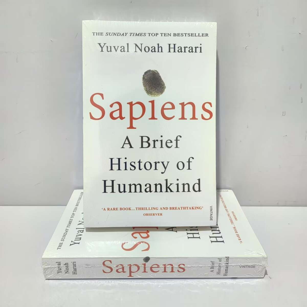 Sapiens A Brief History of Humankind Бумажная книга на английском языке ...