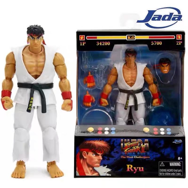 игрушки JADA TOYS фигурки Street Fighter series Takashi Ryu 6-inch ...