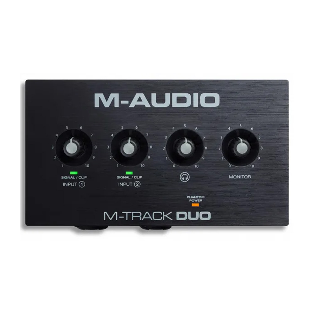 Студийная звуковая карта M-Audio M-Track Duo купить на OZON по низкой ...