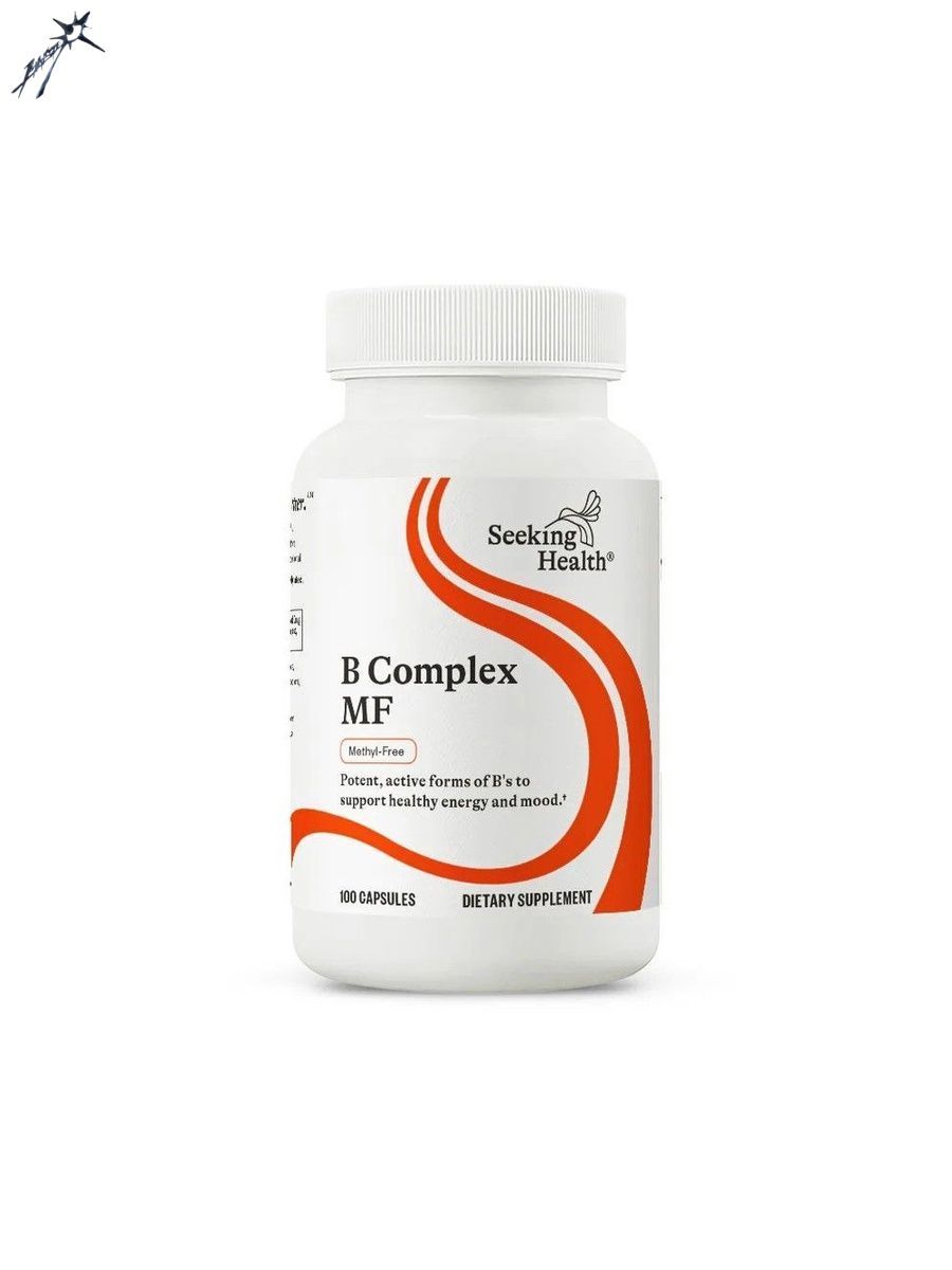 Seeking health Витамины группы б, B complex MF, (неметилированные ...