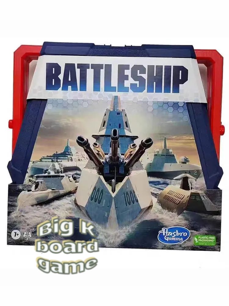 Hasbro Супер боевой корабль Battleship Naval Battle Chess Боевая игра ...