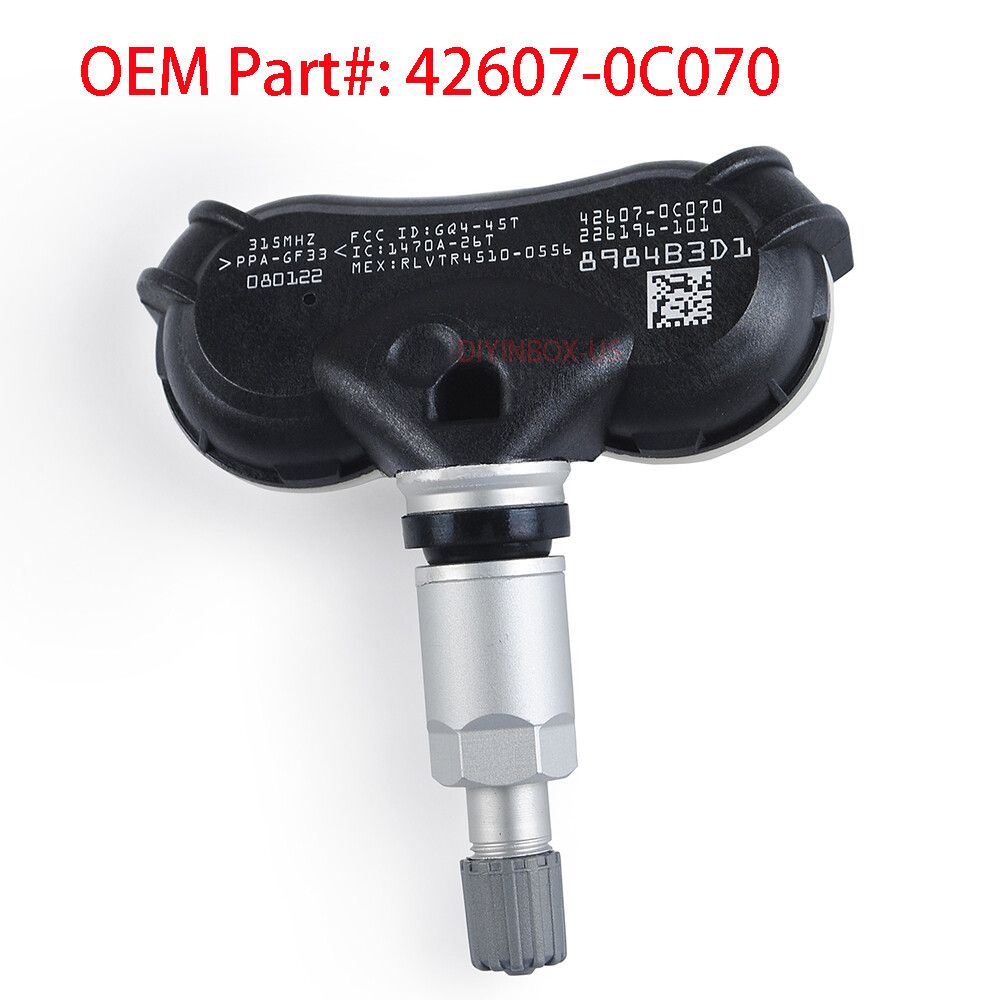 1 шт. Новые датчики контроля давления в шинах TPMS OEM 42607-0C070 для ...