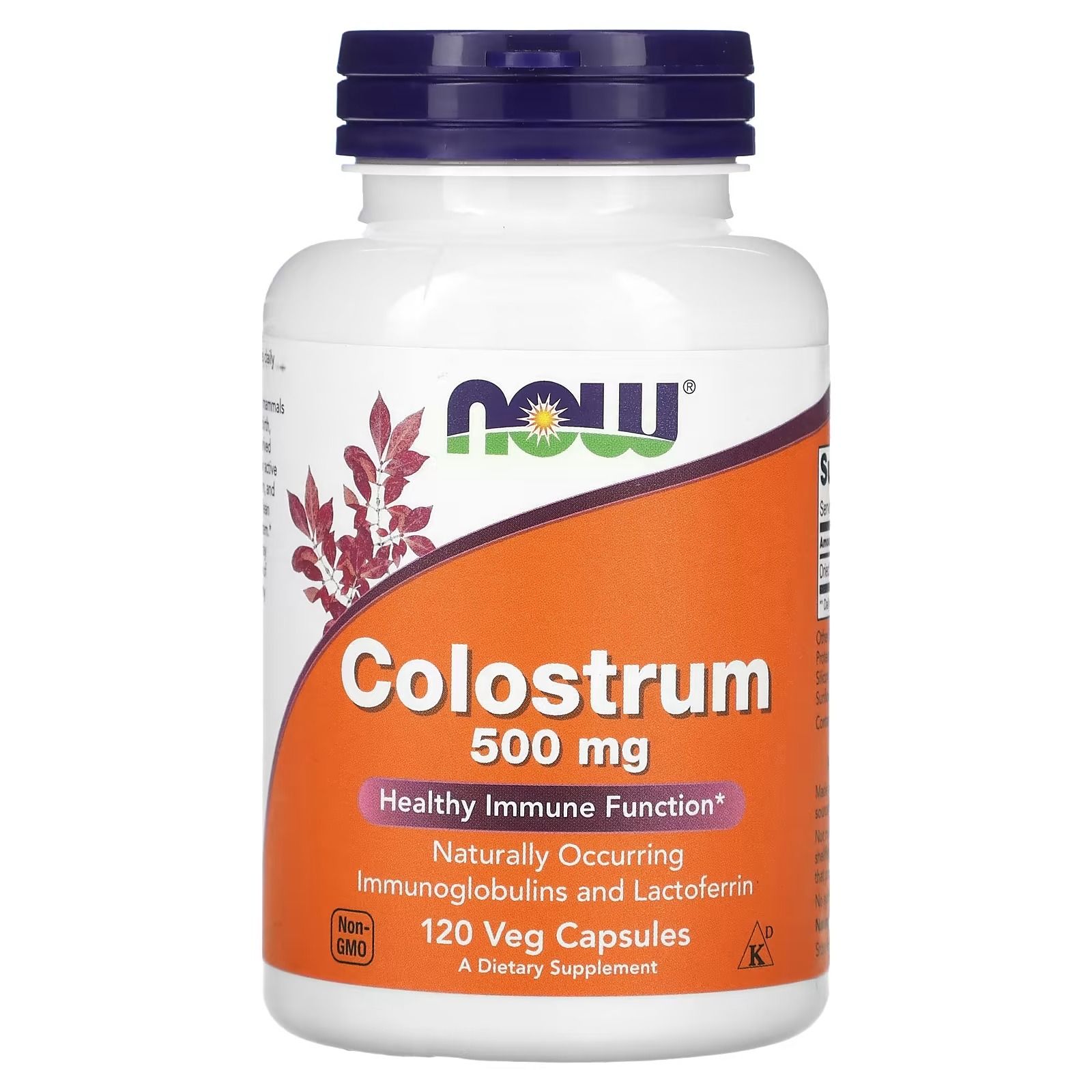 Колострум, Now Foods Colostrum, 500 мг, 120 капсул купить на OZON по ...