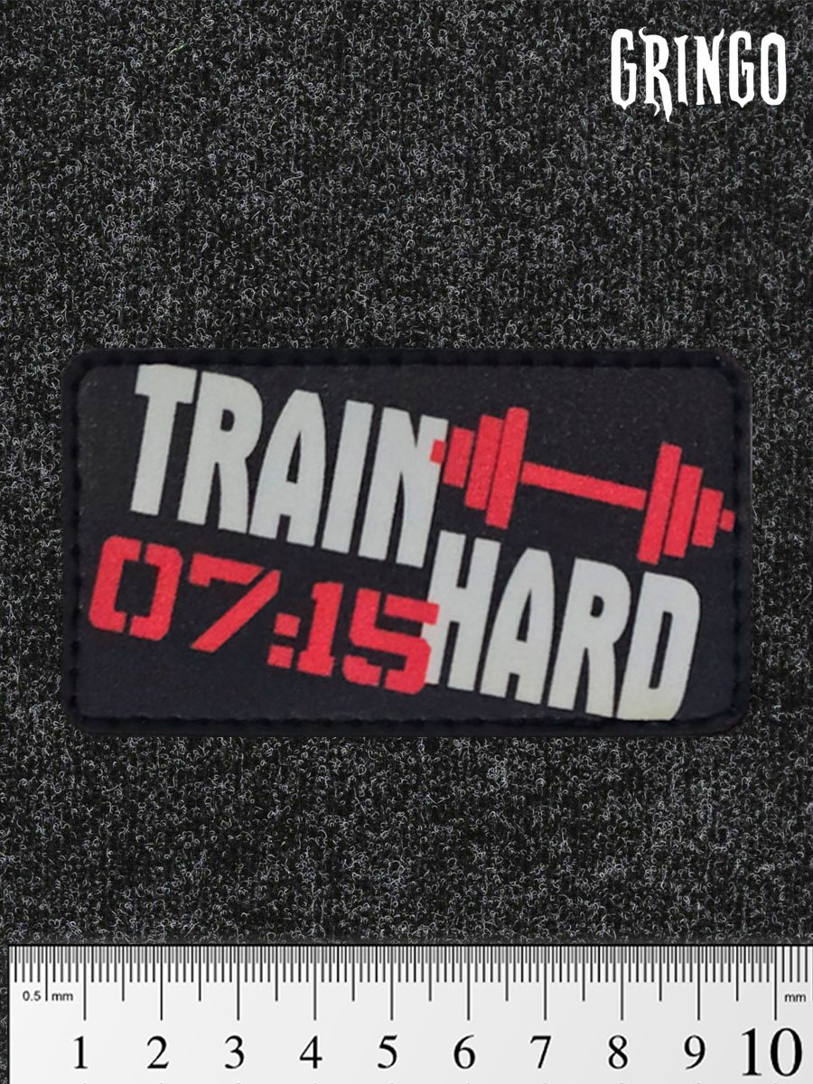 Шеврон Bad Gringo 715 Team. Train Hard 7:15 купить на OZON по низкой ...