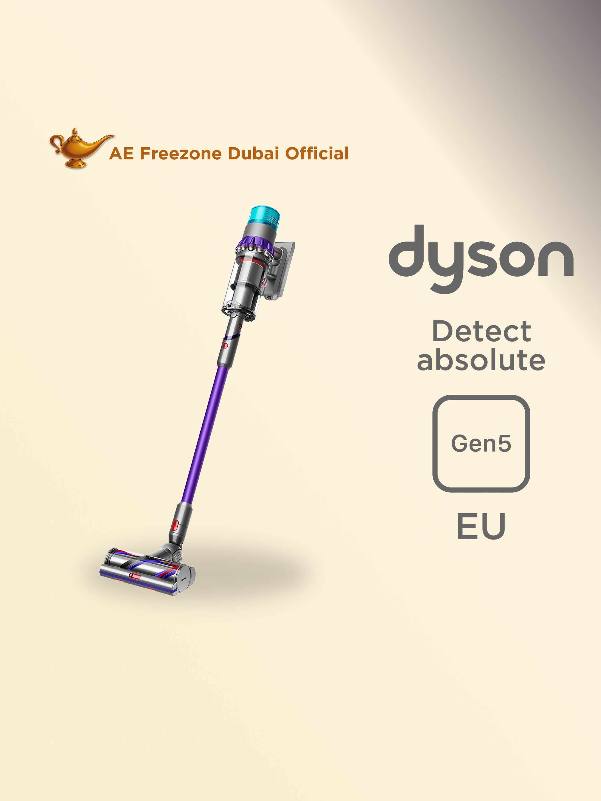 Пылесос Dyson Gen5 Detect Absolute (SV23) EU, purple/iron/purple купить ...