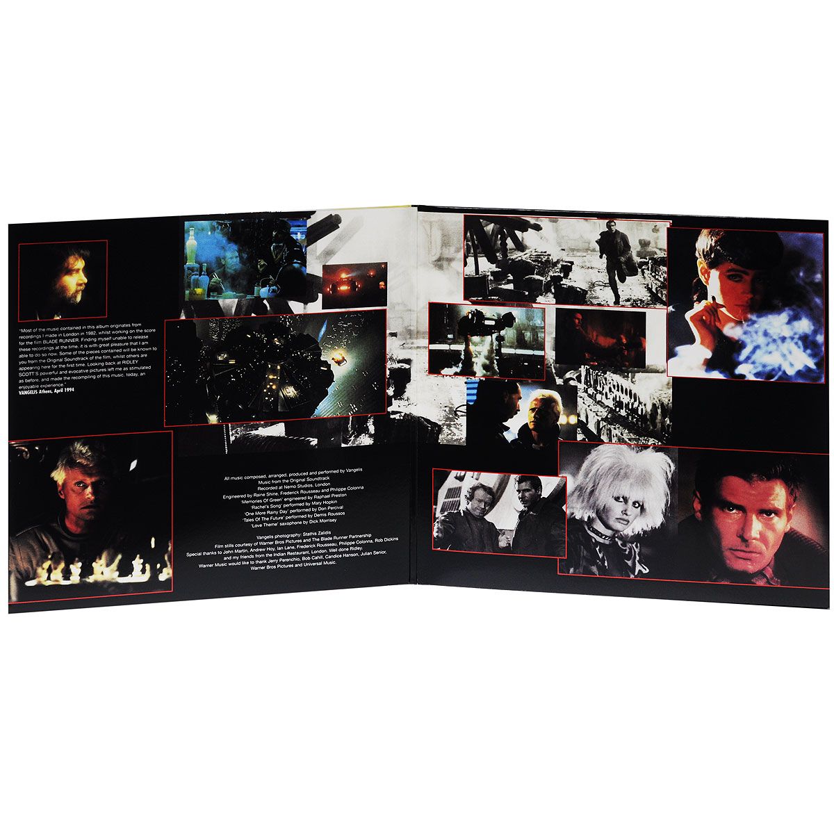 Виниловая пластинка Vangelis. Blade Runner. Original Soundtrack (LP ...