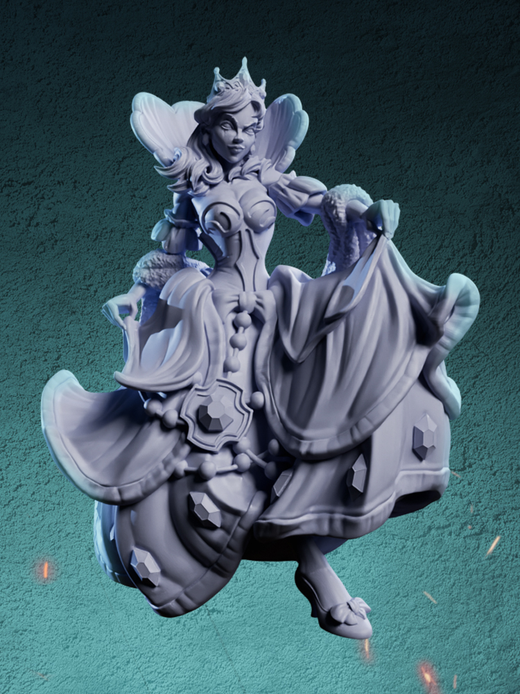 Королева Медина / Queen Medina - миниатюра 41 мм для D&D, Pathfinder ...