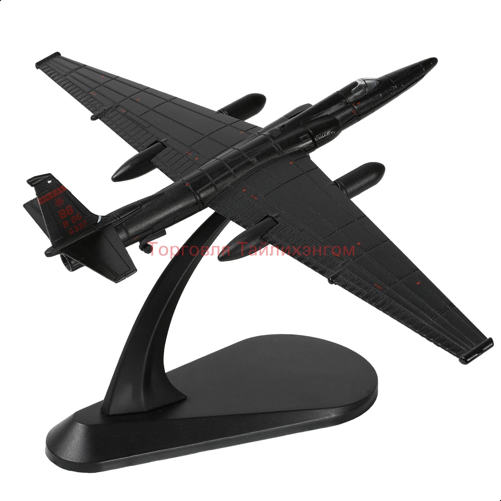 Металлическая модель самолета U-2 Dragon Lady 1:144 на подставке ...
