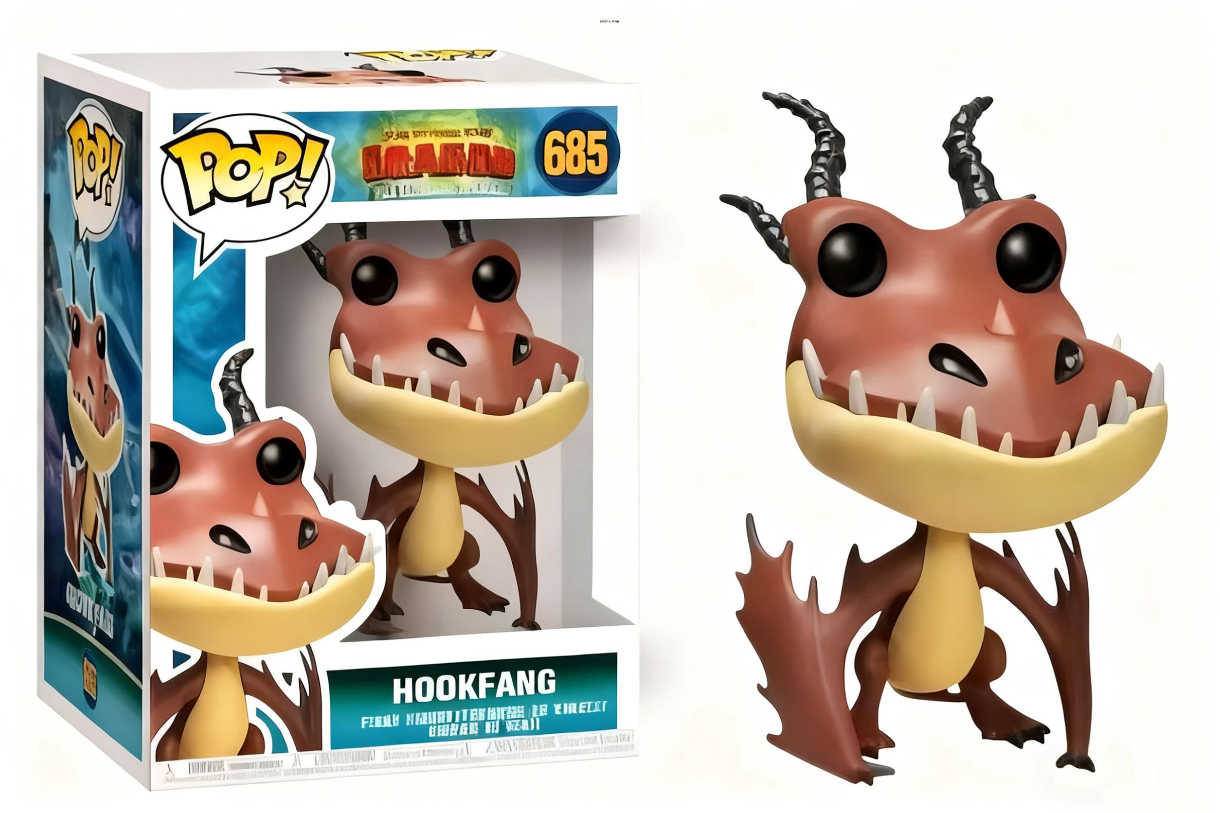 Funko POP! Игрушка: Как приручить дракона: Hookfang (10 см) купить на ...