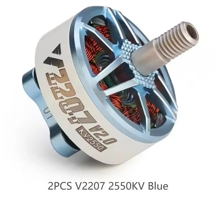 1-4pcs Velox V2207 V2 2207 1750KV 1950KV 5-6S/2550KV 4S безщетковый ...