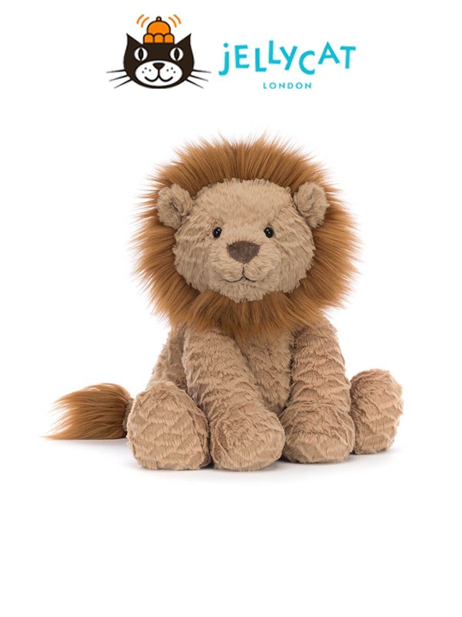 Мягкая игрушка JELLYCAT, Fuddlewuddle Lion 31cm купить на OZON по ...