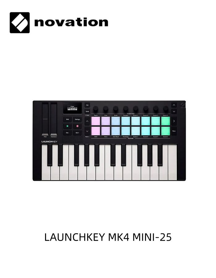 Контроллер NOVATION LAUNCHKEY MK4 MINI (25 клавиши) купить на OZON по ...