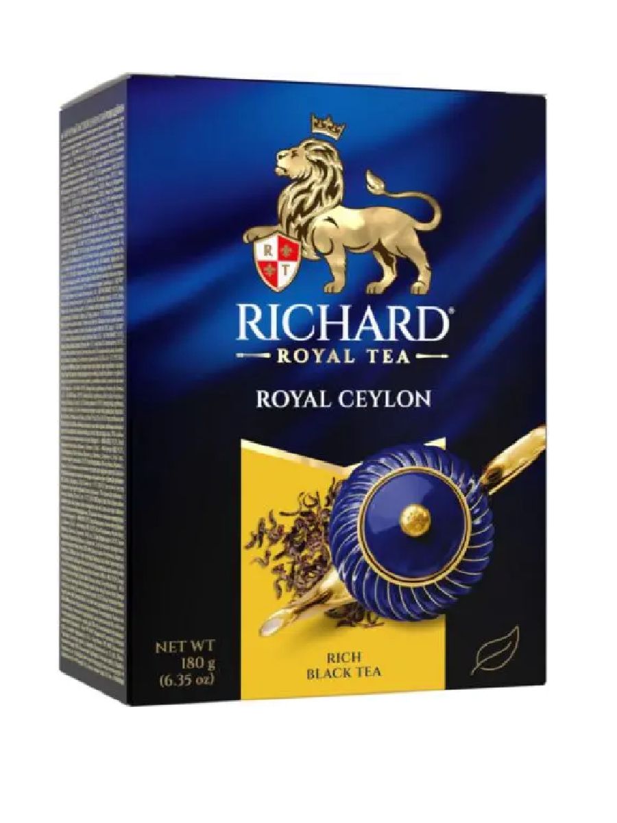 Чай чёрный Richard Royal Ceylon, 180 г купить на OZON по низкой цене ...