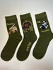 Носки Мужской Turkan, размер 41, 42 Хлопок, Полиамид Рыбалка, Охота На любой сезон зеленый ...