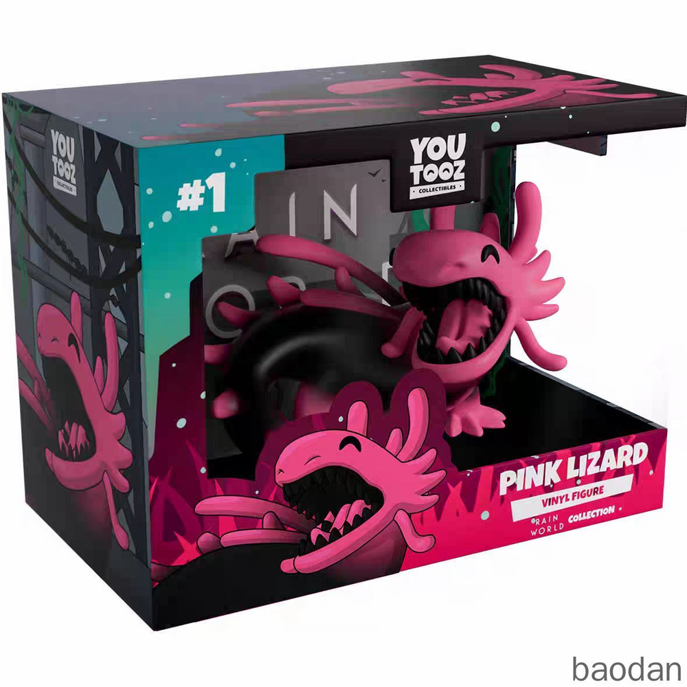 Youtooz Коллекционная фигурка " Rain World",Pink Lizard,7.6cm купить на ...
