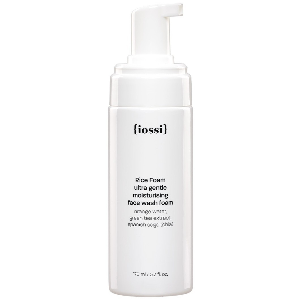 Iossi Rice Foam - moisturizing, gentle face wash foam - Пенка для ...