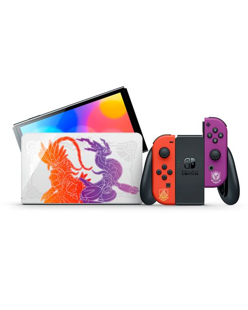 Игровая приставка Nintendo Switch OLED Pokemon - купить с доставкой по ...