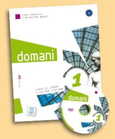 Domani 1 Libro+DVD Rom, учебник и рабочая тетрадь по итальянскому языку ...