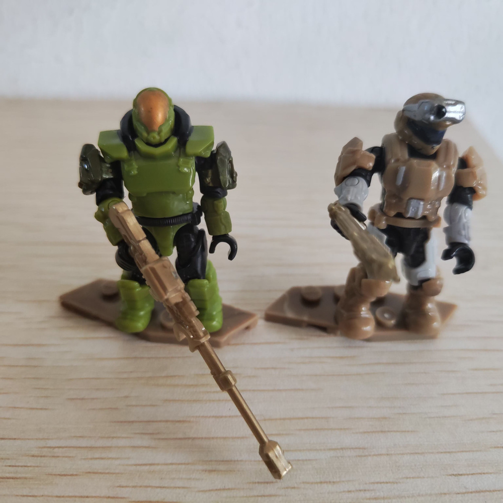 2 шт. MEGA Фигурка Хало Mega Construx Halo Hellbringer UNSC Marine ...