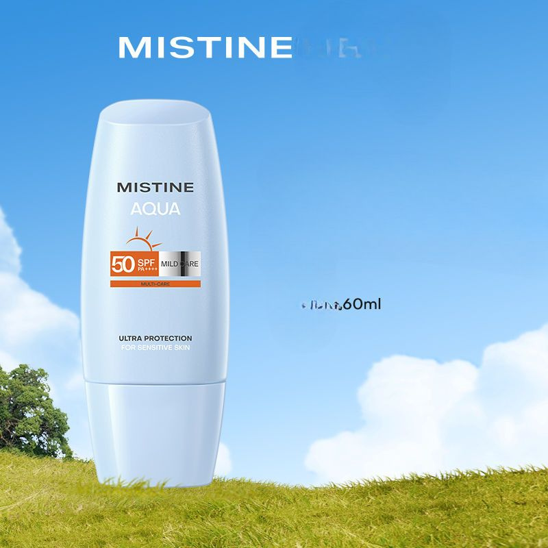 Тайская версия освежающего солнцезащитного крема Mistine Pure Physical для лица и тела 60 мл ...