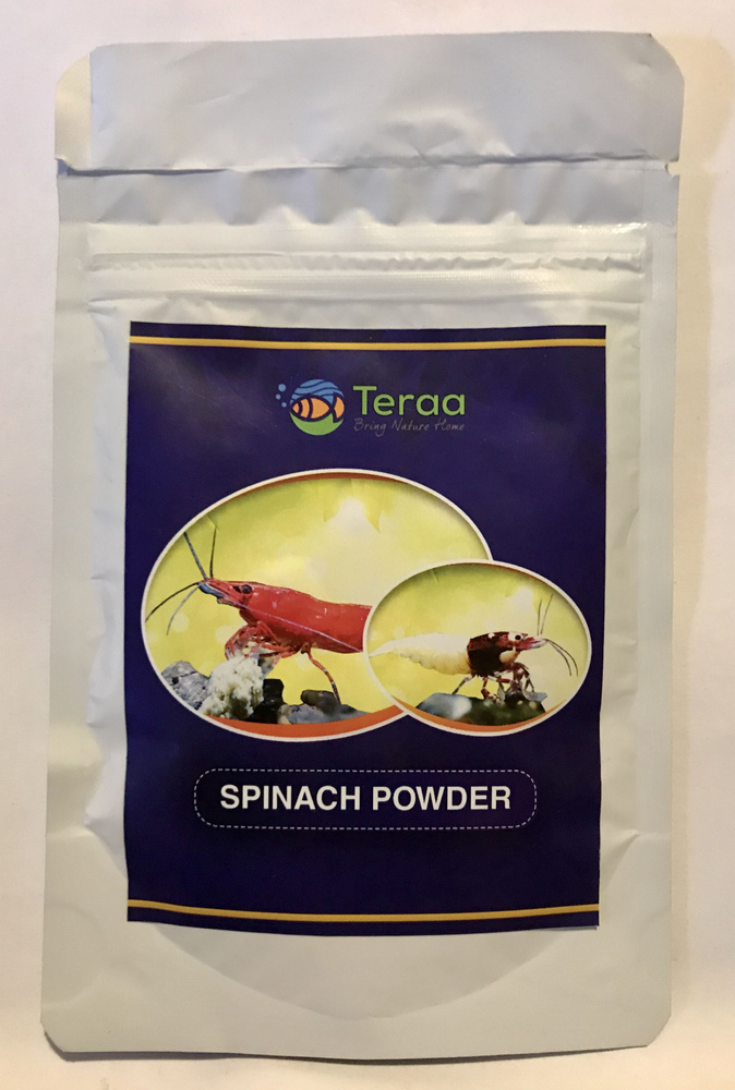 Корм для аквариумных креветок Teraa Spinach Powder, 25г - купить с ...