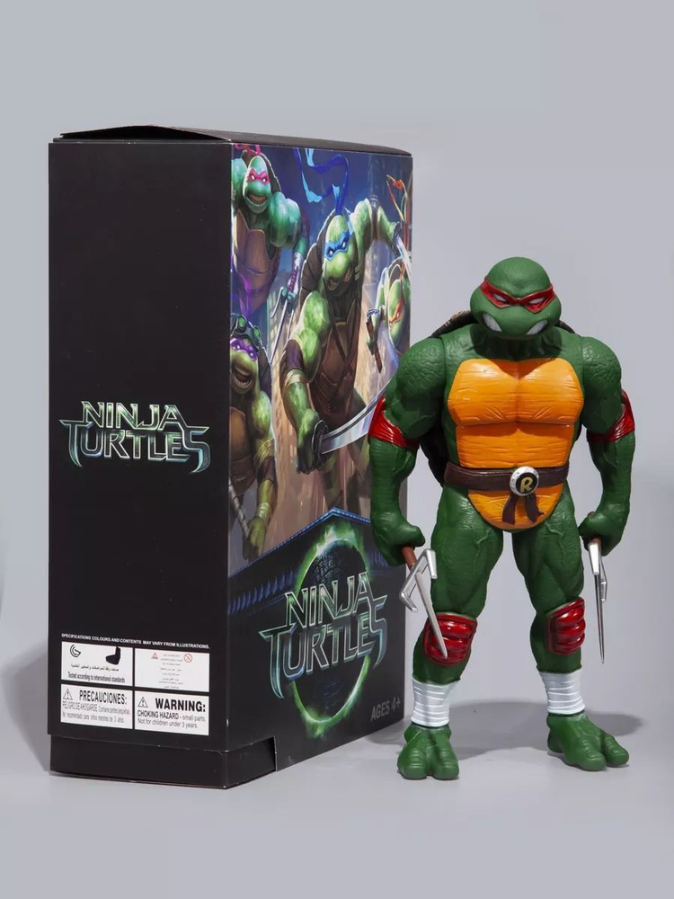 Игровая фигурка Черепашки Ниндзя Рафаэль 34 см - купить с доставкой по выгодным ценам в интернет ...