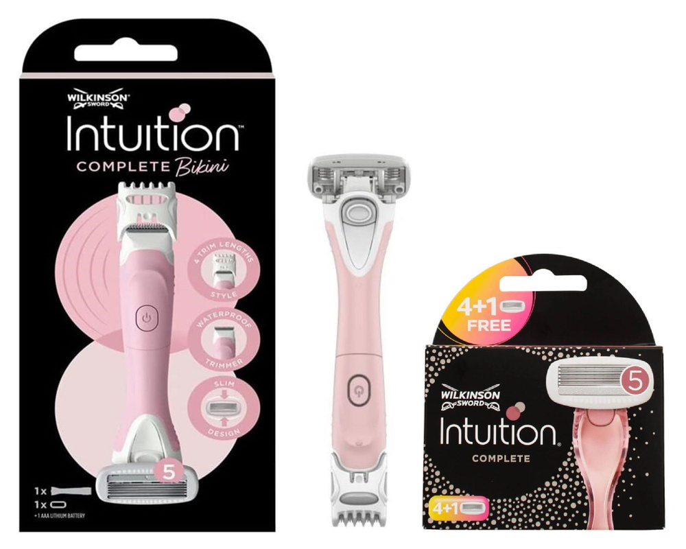 Wilkinson Sword Intuition Complete Bikini Trimmer / Бритва женская с ...