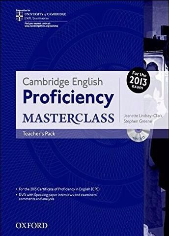 CAMBRIDGE ENGLISH: PROFICIENCY MASTERCLASS Teacher's Pack + Speaking ...