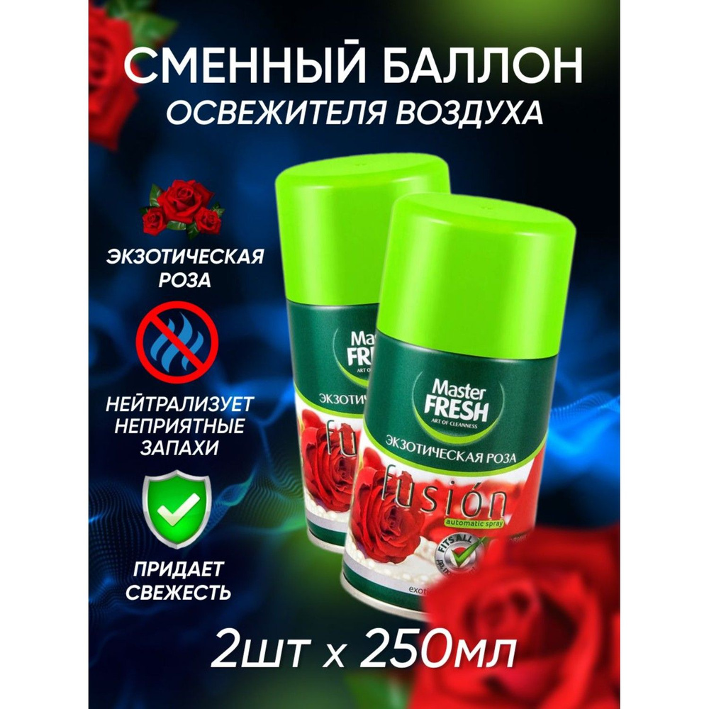 Сменный баллон для освежителя воздуха Master Fresh (AirWick и Glade ...