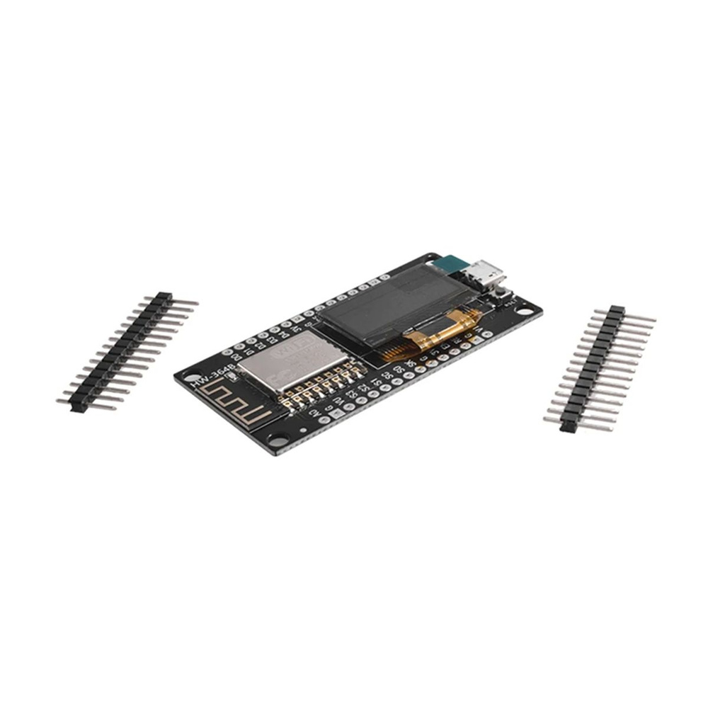 Плата разработки Nodemcu Esp8266 модуль последовательного Wi Fi Ch340g с Oled экраном 0 96 для