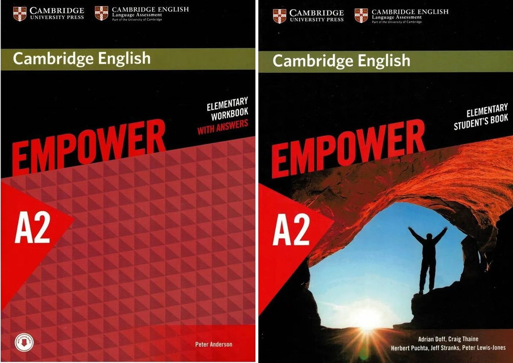Cambridge English Empower A2 Elementary Student's Book + Workbook +CD набор, TheBookCorner ...