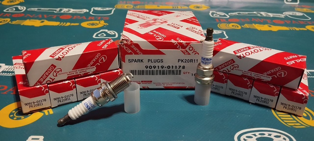 Комплект свечей зажигания Toyota 9091901178 - купить по выгодным ценам ...