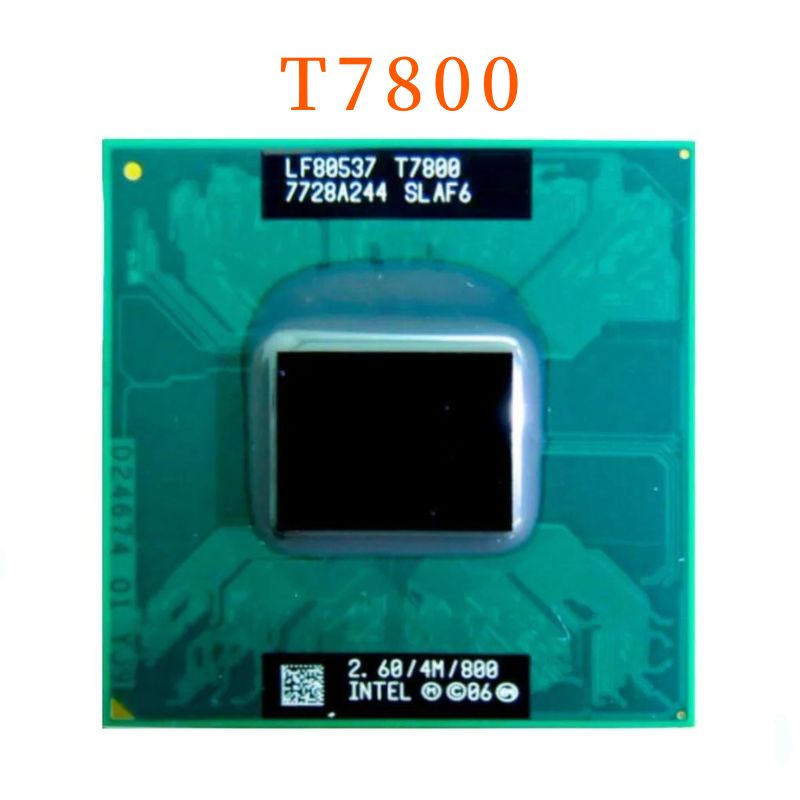 Процессор Intel T7800 Core 2 Duo, OEM (без кулера), 2 яд., 2.6 ГГц ...