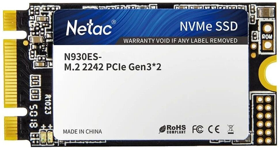 1 ТБ Внутренний SSD-диск Netac 3D NAND 2242 NT01N930ES-001T-E2X ...