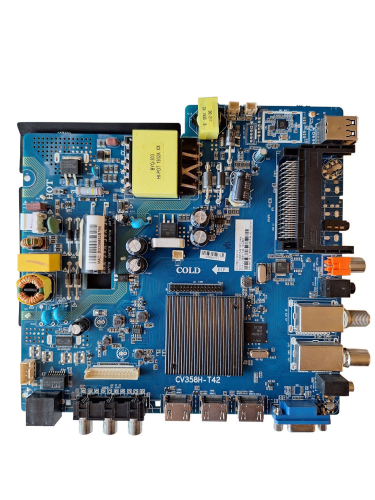 Материнская плата CV358H-T42 для телевизора DEXP H32E8100Q - купить с ...